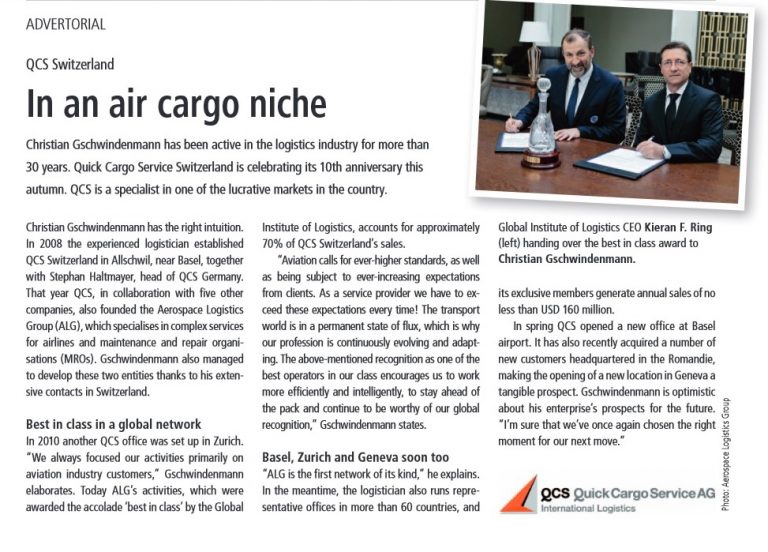 Quick Cargo Switzerland